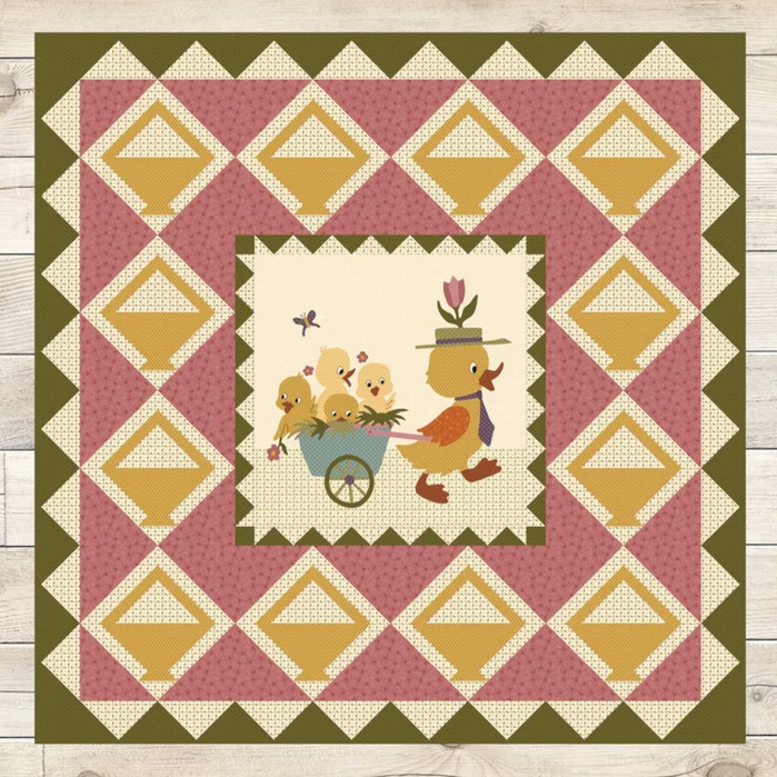 Vintage Spring Cotton & Wool Quilt Pattern – Barn Chick Quilts