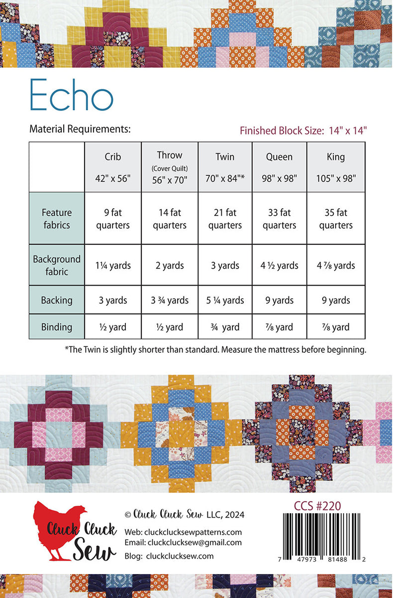 Echo – Barn Chick Quilts
