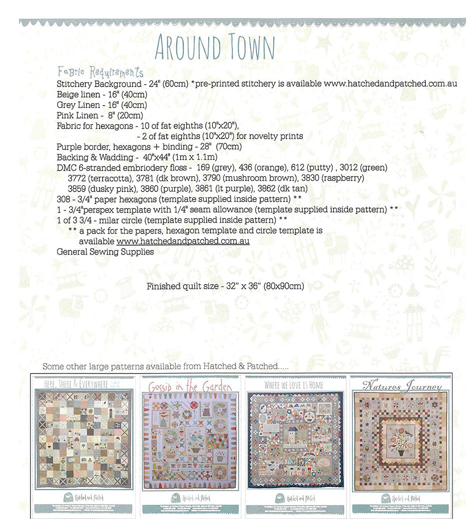 Around Town – Barn Chick Quilts