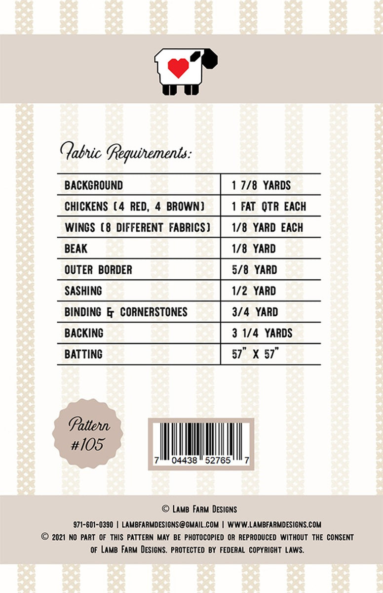 All Cooped Up – Barn Chick Quilts