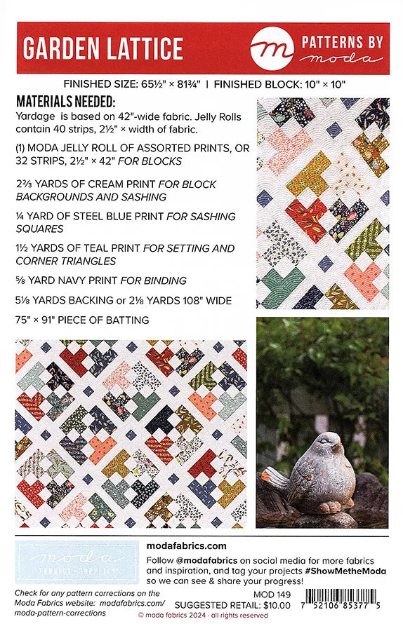 Garden Lattice – Barn Chick Quilts