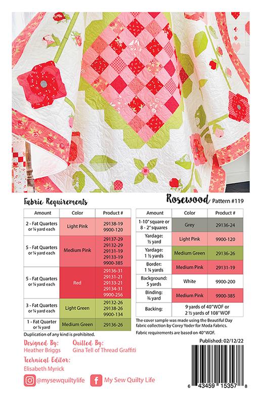 Rosewood – Barn Chick Quilts