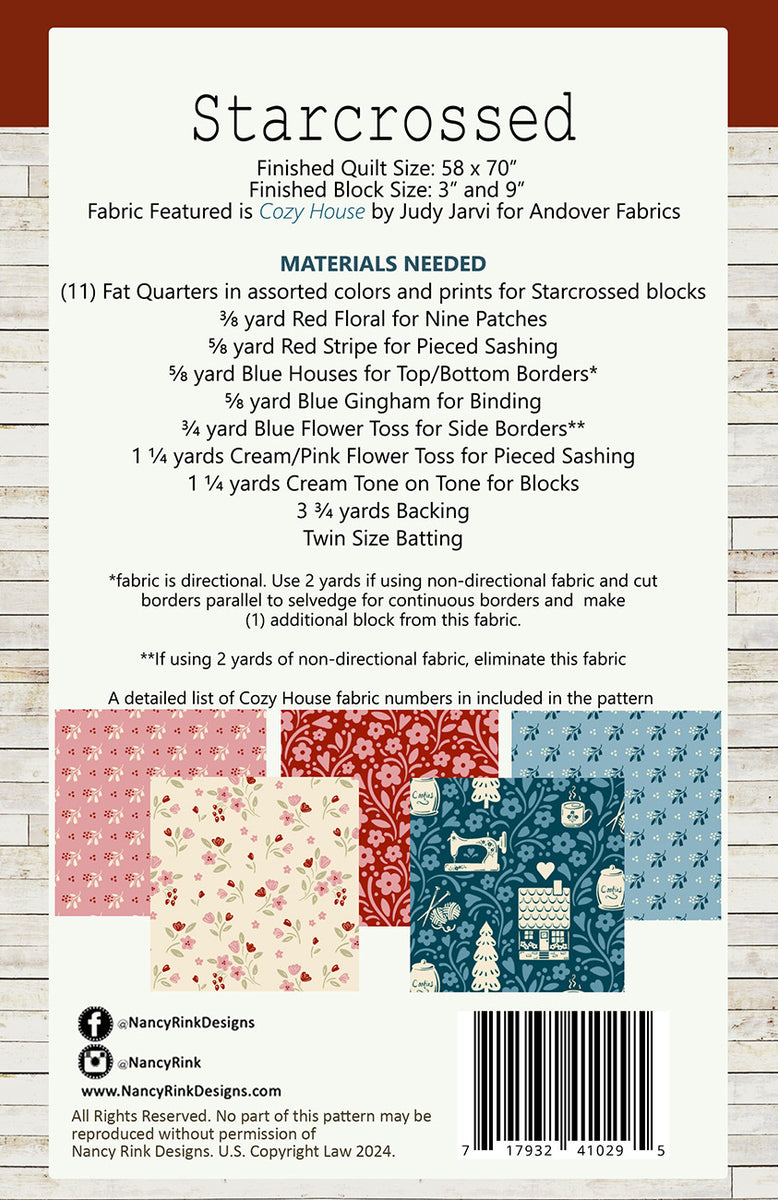 Starcrossed – Barn Chick Quilts