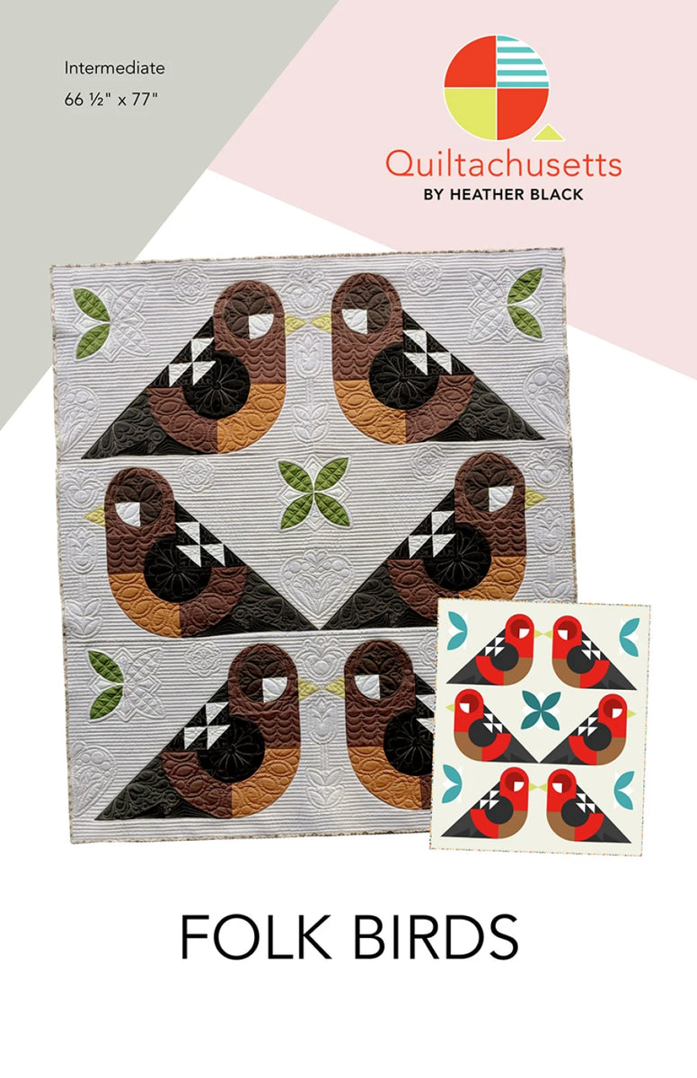 Folk Birds – Barn Chick Quilts