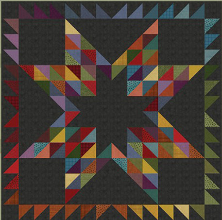 Prismic Star Kit and or Pattern – Barn Chick Quilts