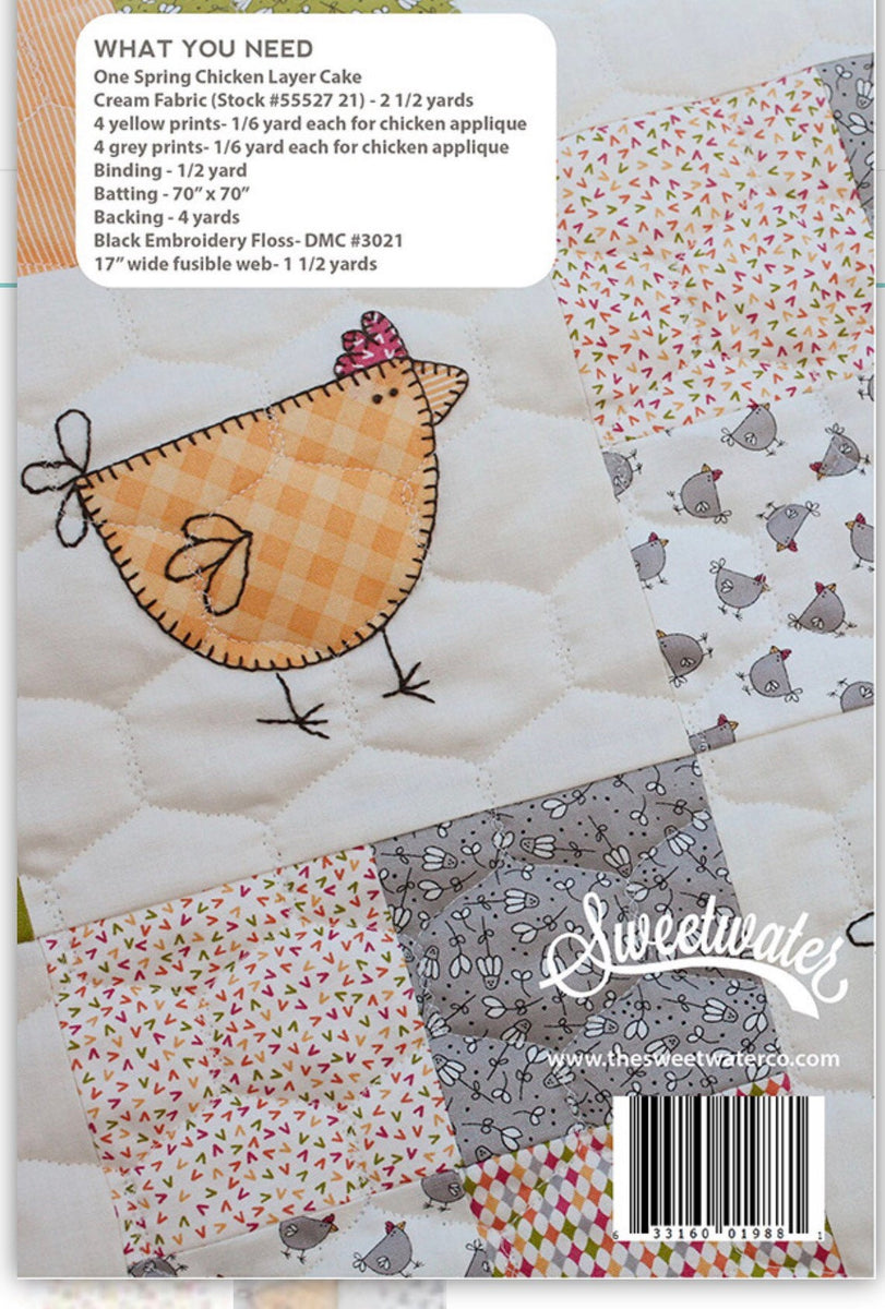 Spring Chicken Kit & Pattern – Barn Chick Quilts