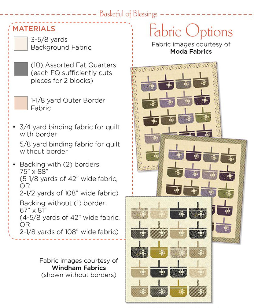 Basketful of Blessings – Barn Chick Quilts