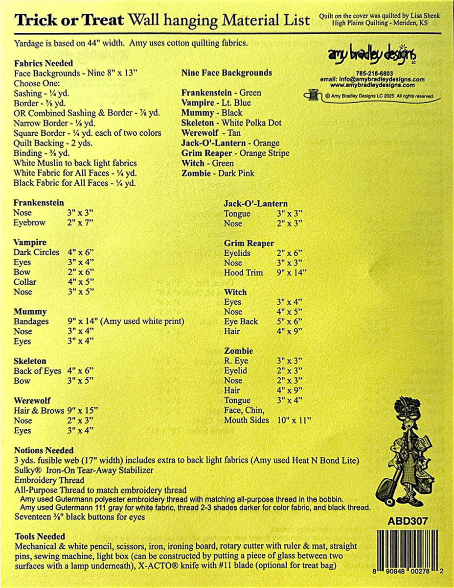 Trick or Treat – Barn Chick Quilts