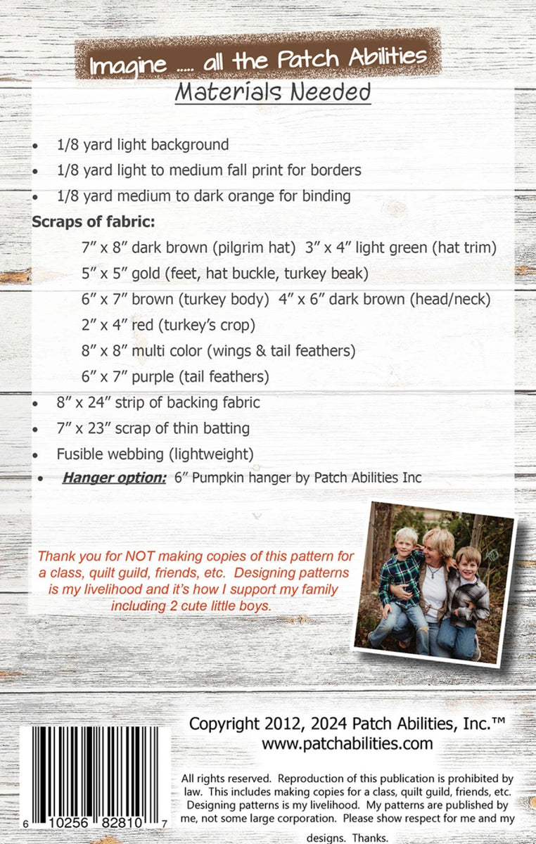 Turkey Perch – Barn Chick Quilts