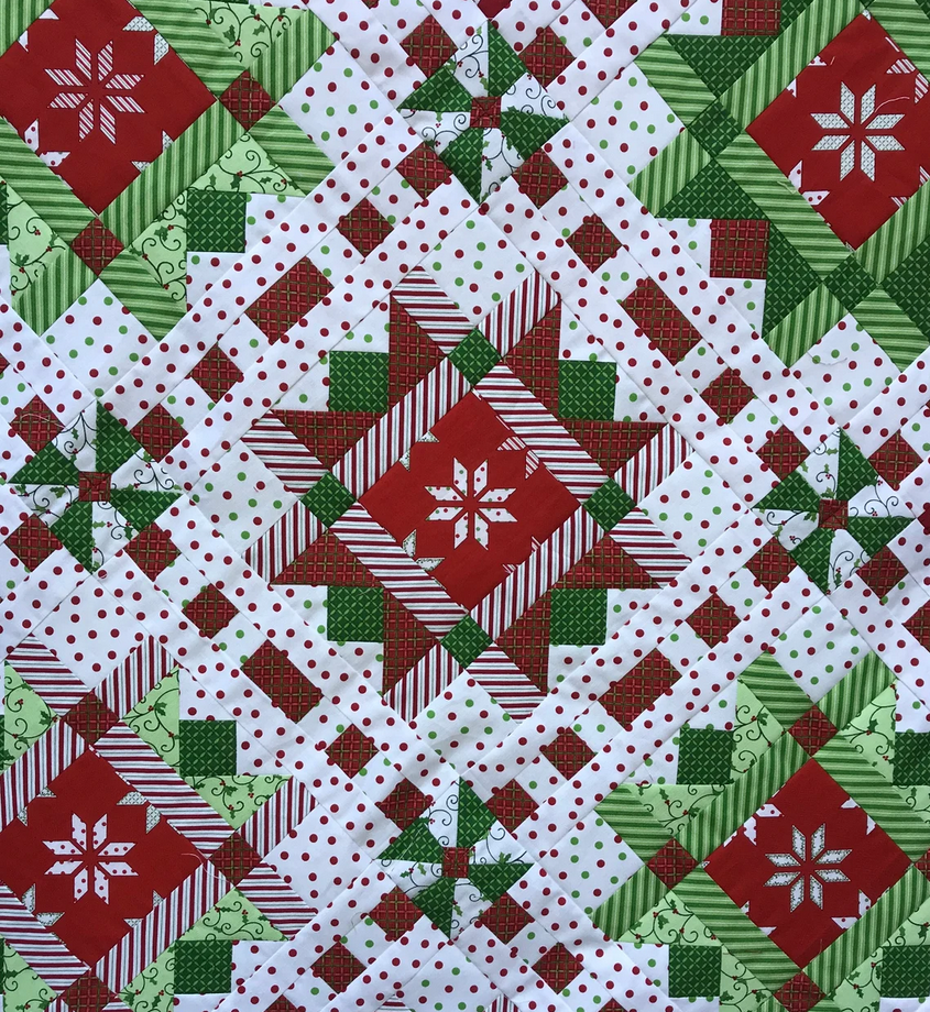 Christmas Ribbons Pattern – Barn Chick Quilts