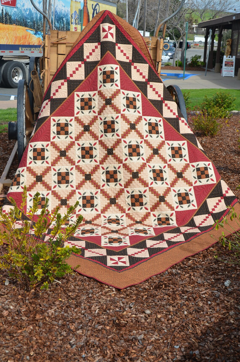 Prairie Flower Pattern – Barn Chick Quilts