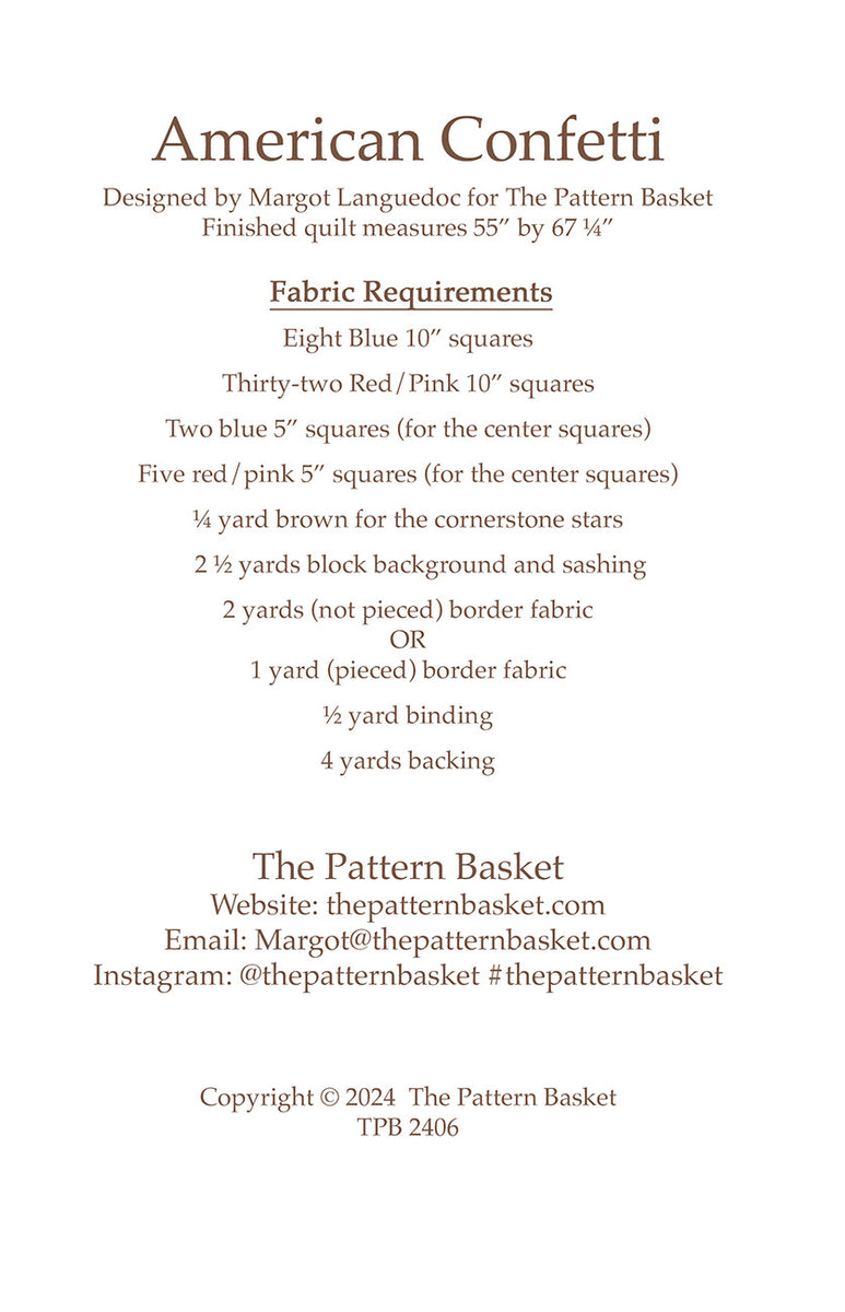 American Confetti – Barn Chick Quilts