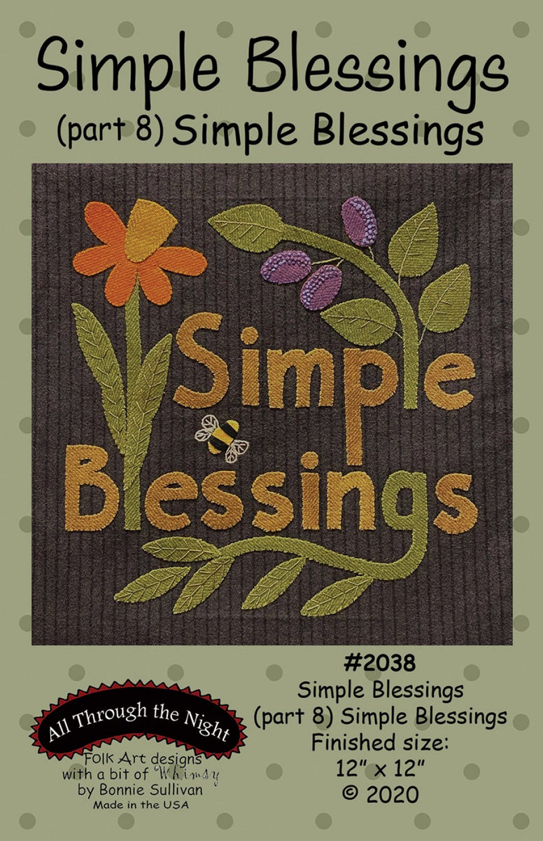 Simple Blessings #8 Simple BlessingsBundle & Save – Barn Chick Quilts